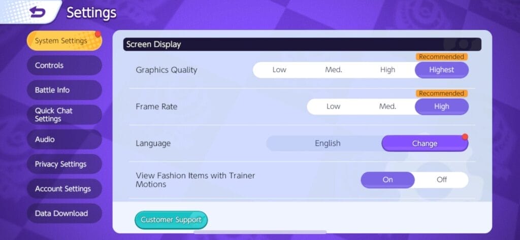 Unite Guide's Best Settings - Pokemon Unite Strategy 2024